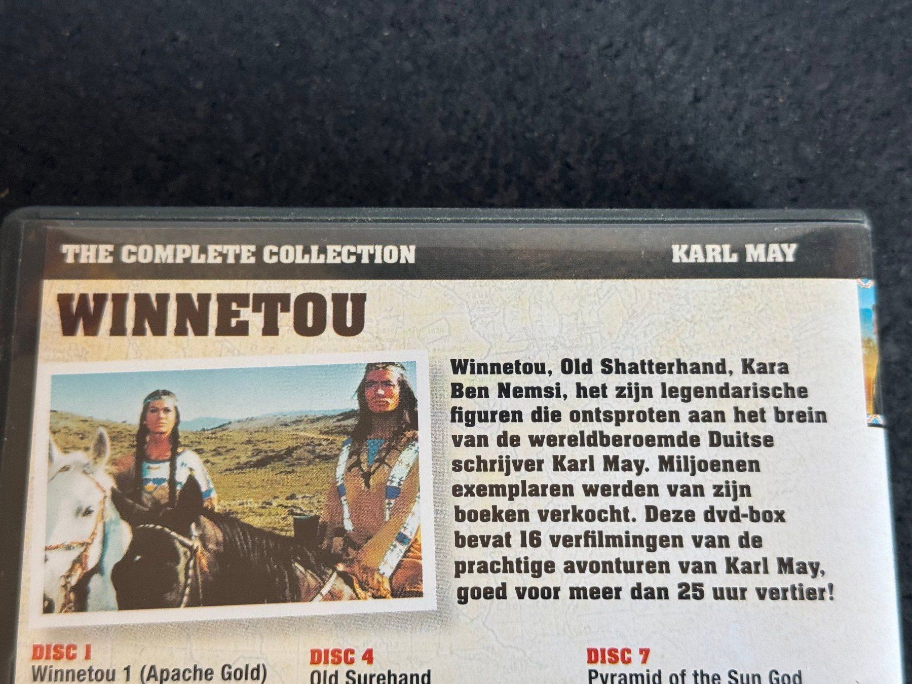 WINNETOU DVD EN/DE "The Complete Collection" 8 Disc's (Gebraucht) in ...