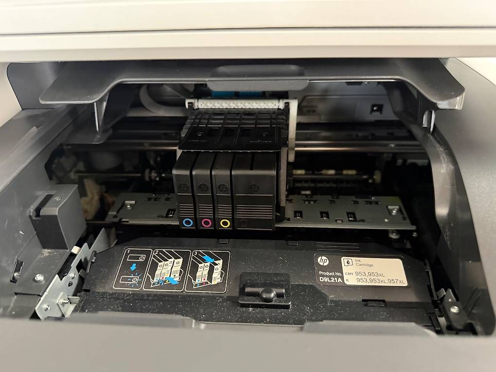 HP Officelet Pro 8740 - nur Scanner, Druckkopf DEFEKT (Gebraucht) in ...