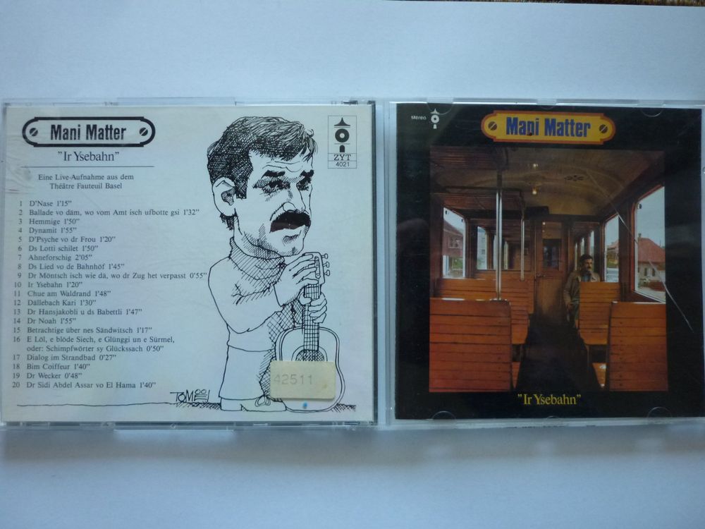 CD-Mani Matter/Ir Ysebahn | Kaufen auf Ricardo