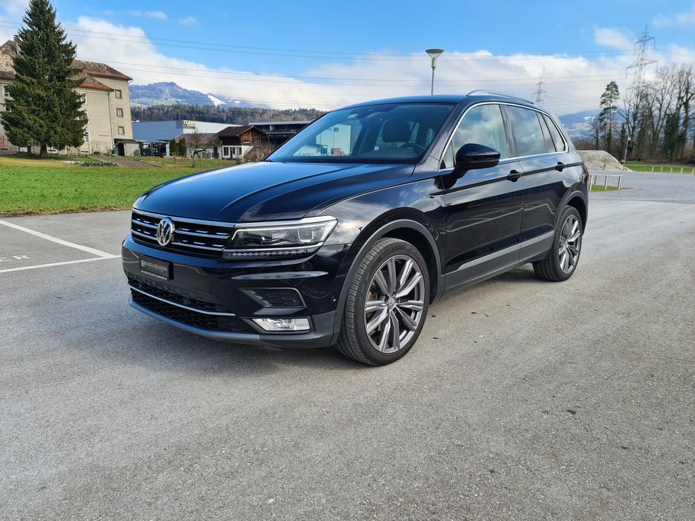Anhngelast Vw Tiguan 20 Tdi 4motion 190 Ps