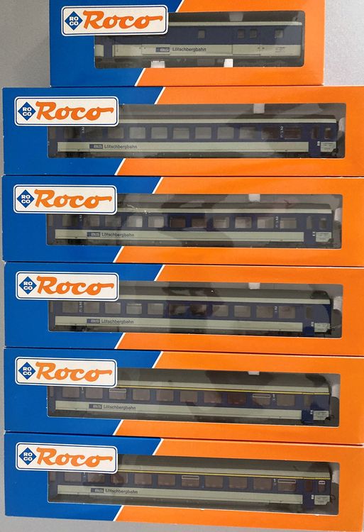 Roco 44474 & 75/ 44334 BLS-Personenwagen-Set in OVP | Kaufen auf Ricardo