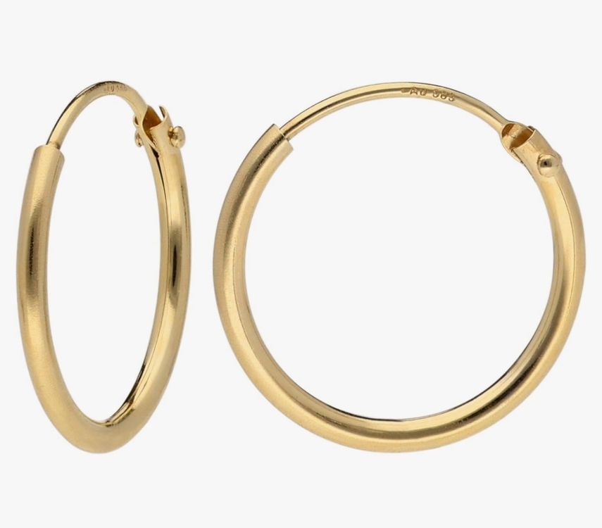 Ohrring aus Gold 14karat am | Kaufen auf Ricardo