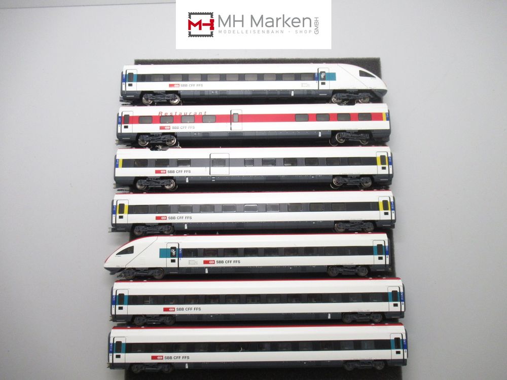 Roco 63151+52 Triebzug ICN RABDe 500 SBB DC Digi+Sound H0 (Gebraucht ...