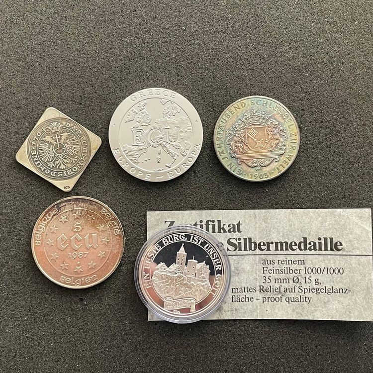 Lot Silber 100g Medaillen | Kaufen auf Ricardo