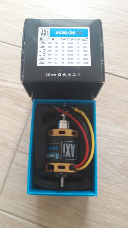 Moteur électrique RC AXi 4130/20 V2 (Neu und originalverpackt) in Surpierre für CHF 40 – mit ...