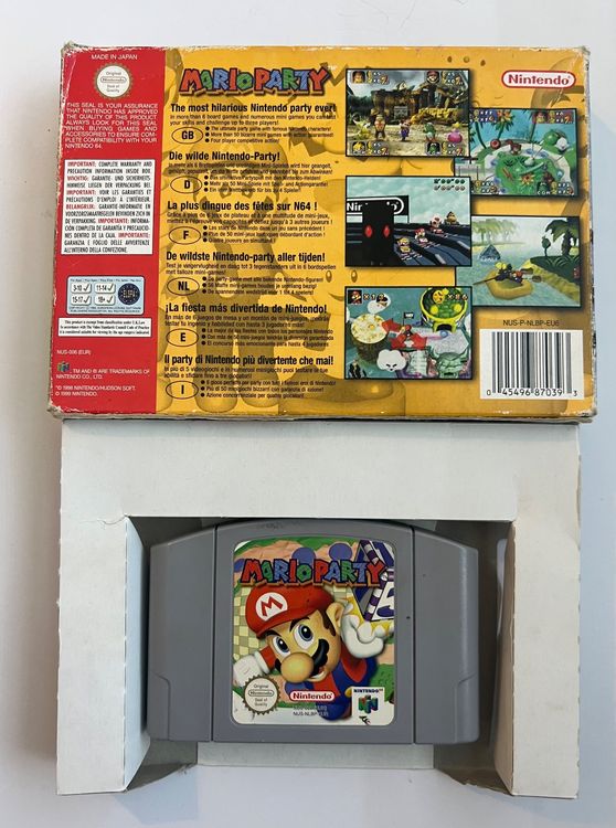 Nintendo 64 Mario Party | Kaufen auf Ricardo