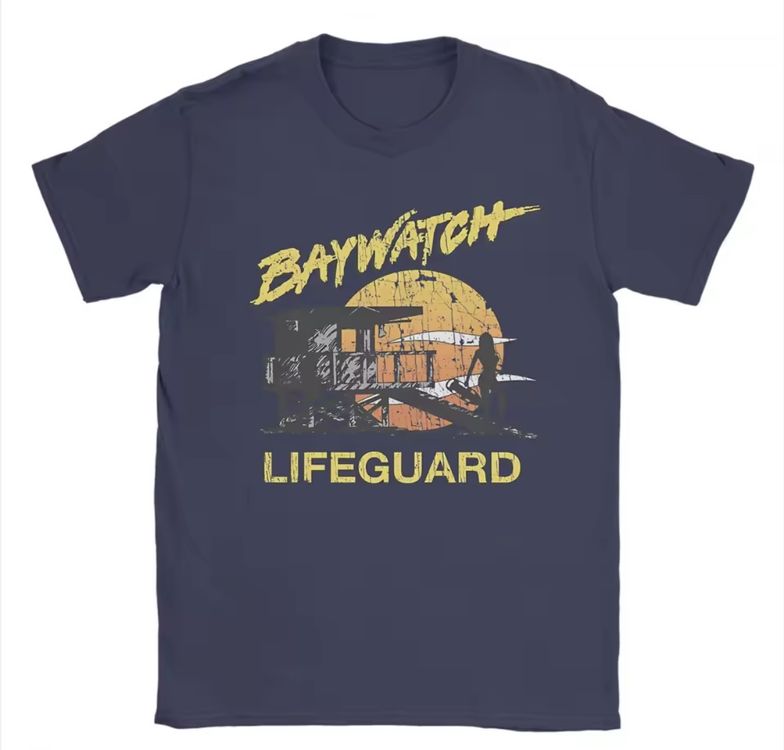 Baywatch Retro Shirt - Lifeguard - L —> NEU!! (Neu und originalverpackt ...