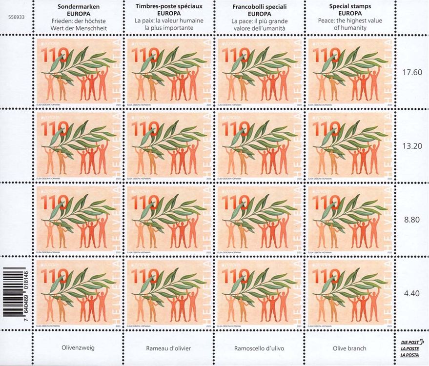 Bogen EUROPA Frieden 2023** (Neu (gemäss Beschreibung)) in Dottikon für CHF 22 – mit Lieferung ...