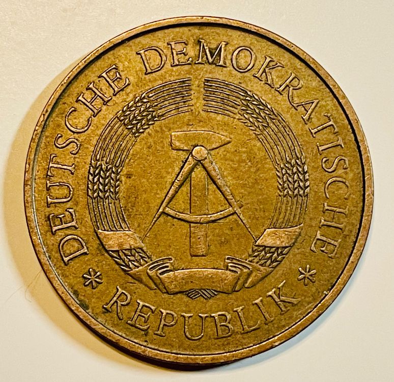 DDR 5 Mark Münze 1969 - XX Jahre DDR - Top Zustand! XF-40 (Gebraucht ...