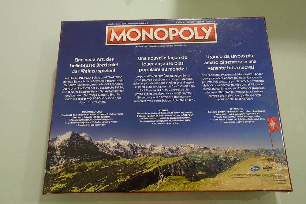 Monopoly-Mega Swiss Edition-Neu-Original verpackt | Kaufen auf Ricardo