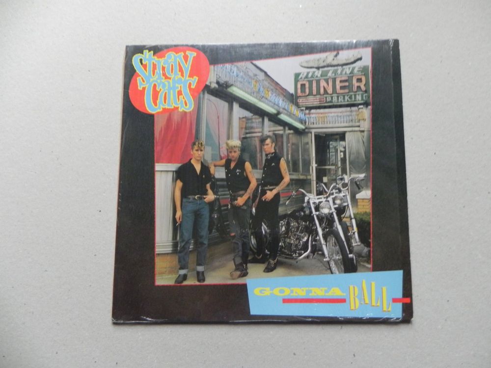 LP USA Rockabilly Punk Stray Cats 1981 Gonna Ball Folie | Kaufen auf ...