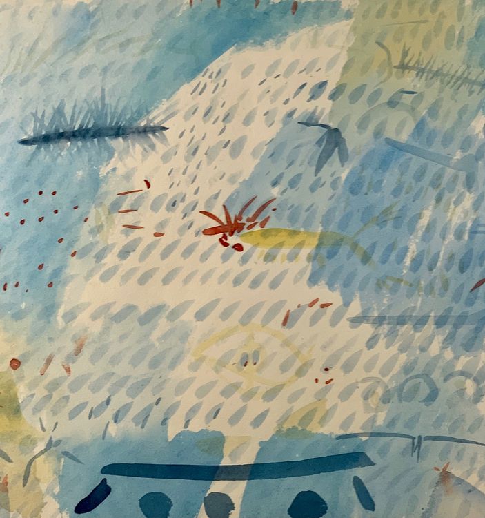 Maria Uebersax (1899-1989) grosses Aquarell | Kaufen auf Ricardo