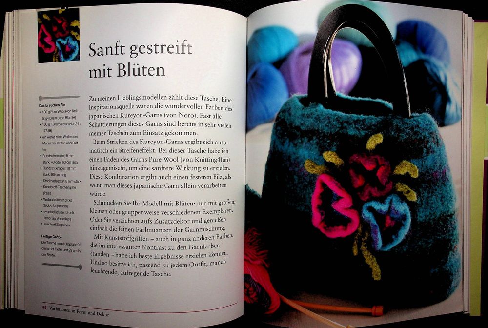 Bev Beattie Traumhafte Taschen zum Stricken + Filzen | Kaufen auf Ricardo