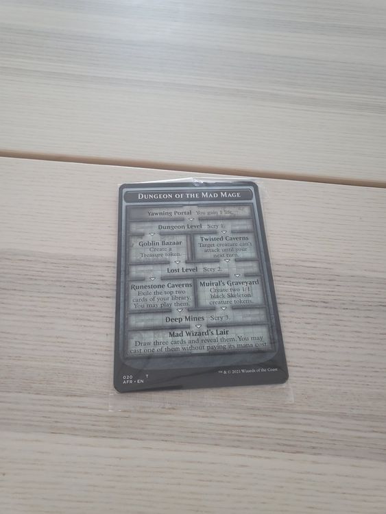 Mtg magic oversized dungeon cards (Neu und originalverpackt) in für CHF ...