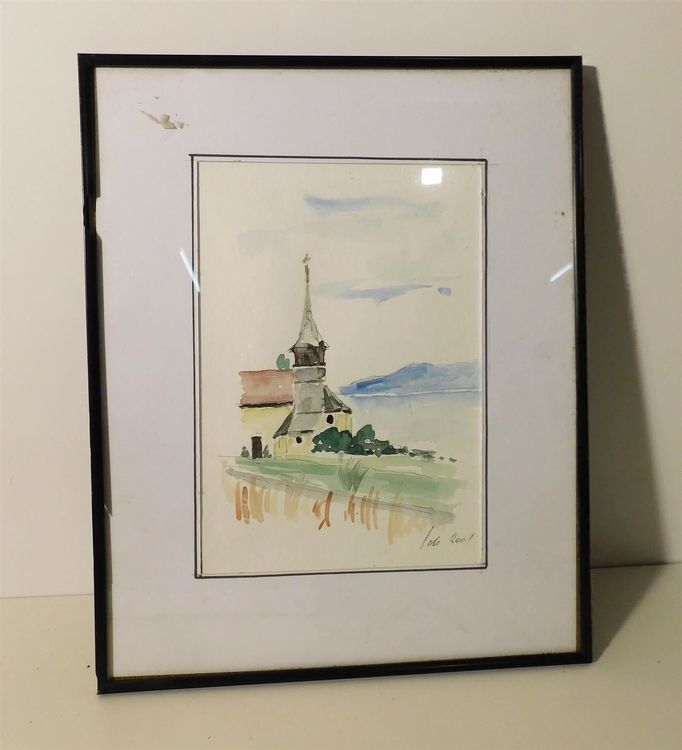 Aquarell Bild signiert Aquarell kl Bild (Gebraucht) in Sursee für CHF 10 – mit Lieferung auf ...