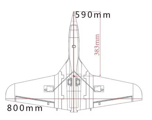 Rc Airplane Racing Fixed Wing Delta Wing Aircraft Epo (Neu und ...