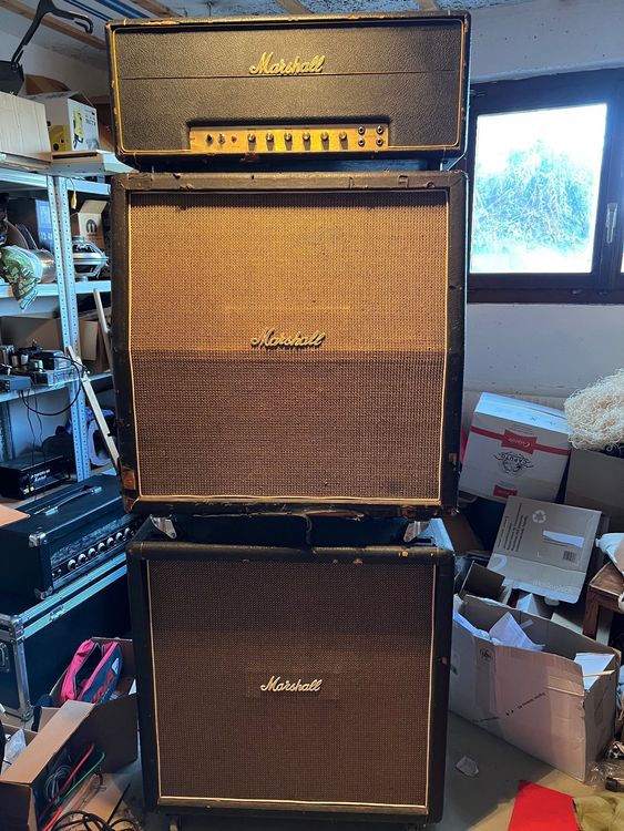 Marshall Major 200 Watt "The Pig" Full Stack (Gebraucht) in Tann für ...