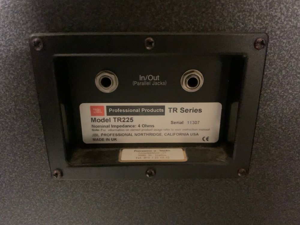Lautsprecher JBL TR225 (Gebraucht) in Romanshorn für CHF 267 – nur ...
