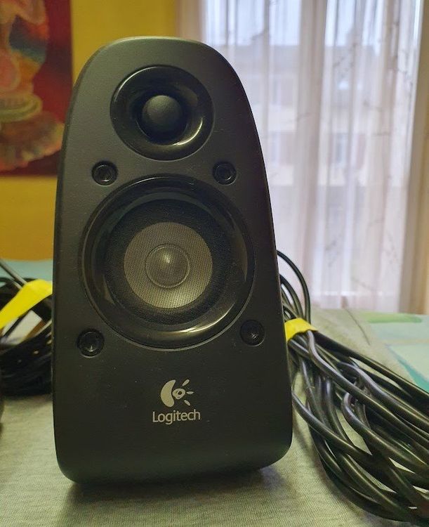 Logitech PC Lautsprecher Boxen Soundsystem schwarz 🔊🎶🔝 (Gebraucht) in ...