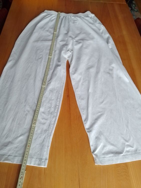 Jersey Hose von HEBBEDING weites Bein superbequem Lagenlook (Gebraucht ...