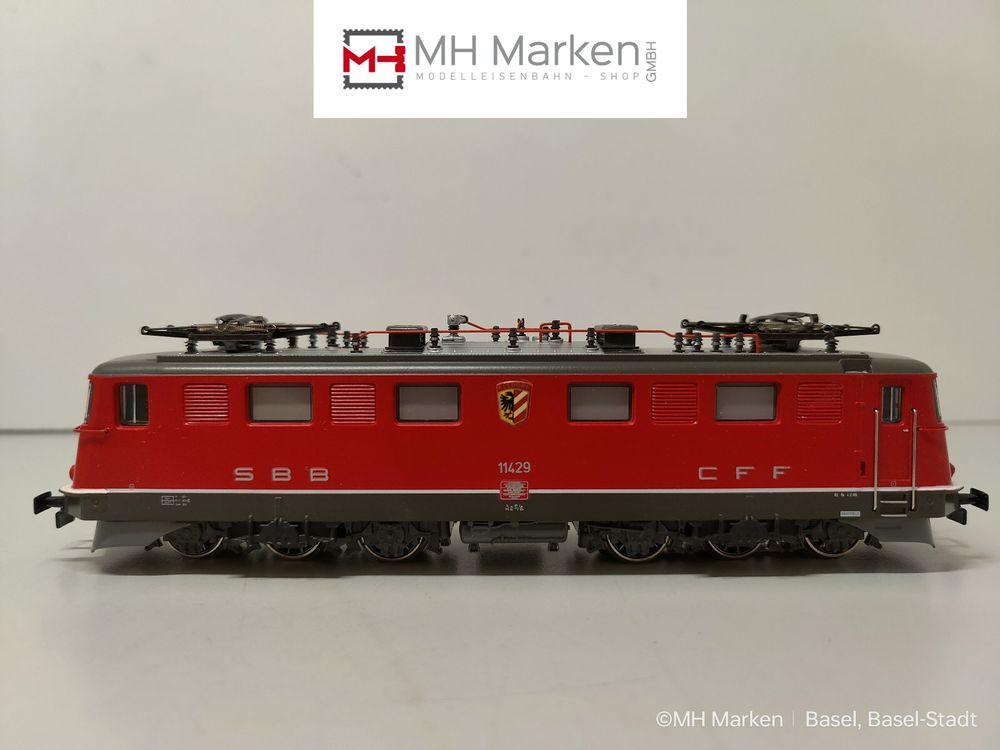 Märklin 3332 E-Lok Ae 6/6 der SBB CFF FFS rot Digital AC H0 (Gebraucht ...