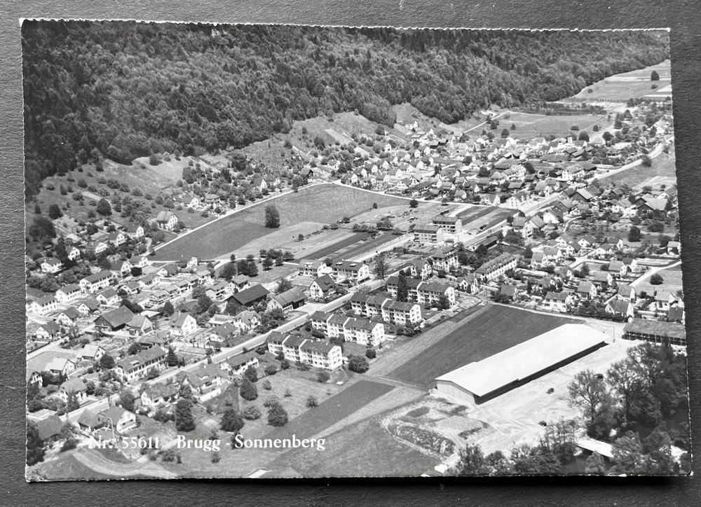 Brugg - Sonnenberg AG / Flugaufnahme ca. 1960 | Kaufen auf Ricardo