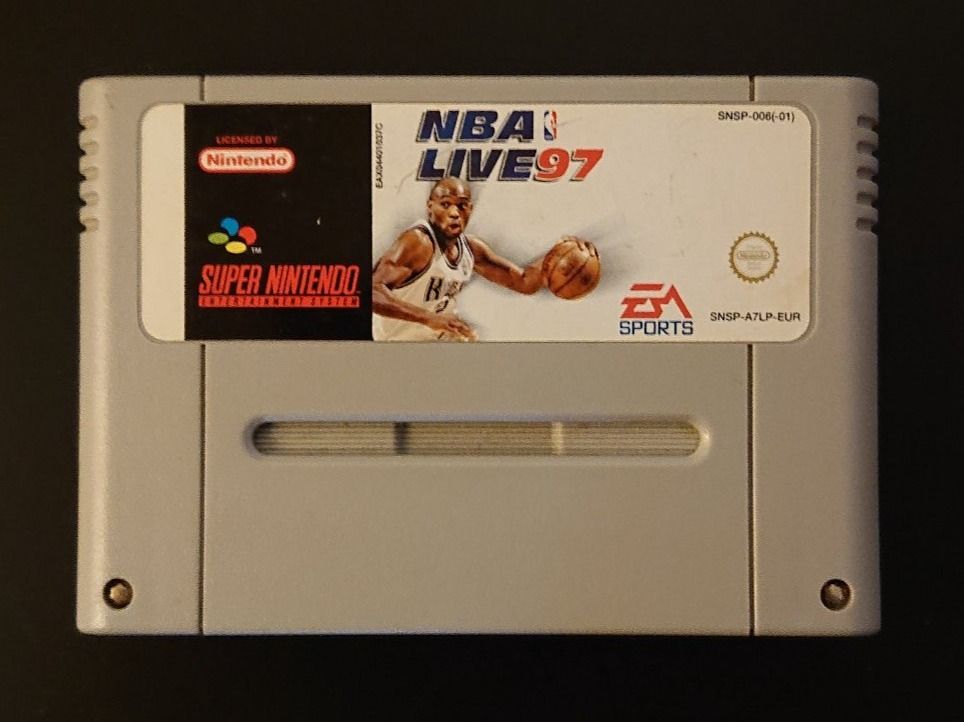Super Nintendo SNES - NBA Live 97 - PAL EUR - Modul (Gebraucht) in ...