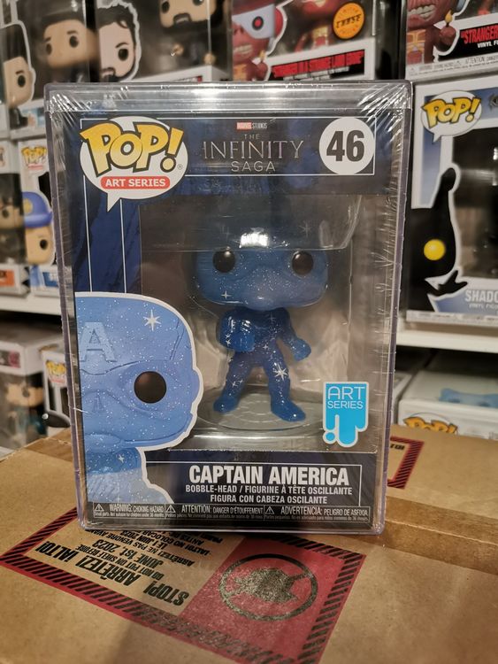 Funko/Infinity Saga POP! Artist Series Vinyl Figur Captain | Kaufen auf ...