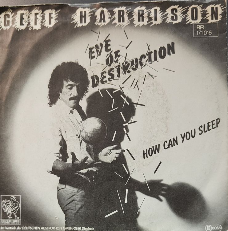 Vinyl-Single Geff Harrison - Eye Of Destruction | Kaufen auf Ricardo