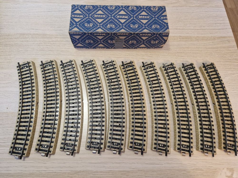 Märklin 10 x 5100 gebogenes gleis M H0 (1) | Kaufen auf Ricardo