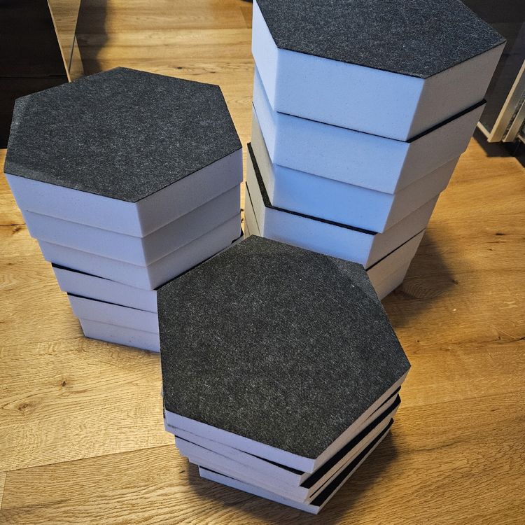 Absorber Wabenform Basotect ® G+ "Colore" ANTHRAZIT | Kaufen auf Ricardo