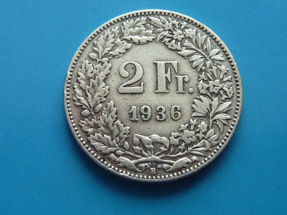 2 . - Franken 1936 | Kaufen auf Ricardo