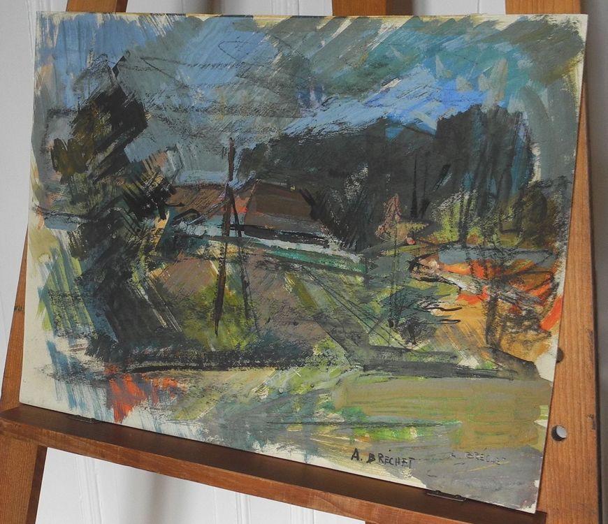 Bréchet André 1921-1993 sign./dat. | Kaufen auf Ricardo