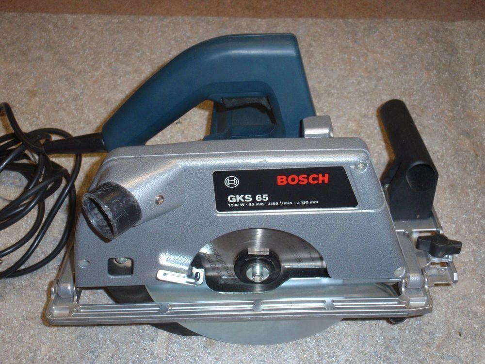 Kreissäge Bosch GKS 65 in Metallkoffer | Kaufen auf Ricardo