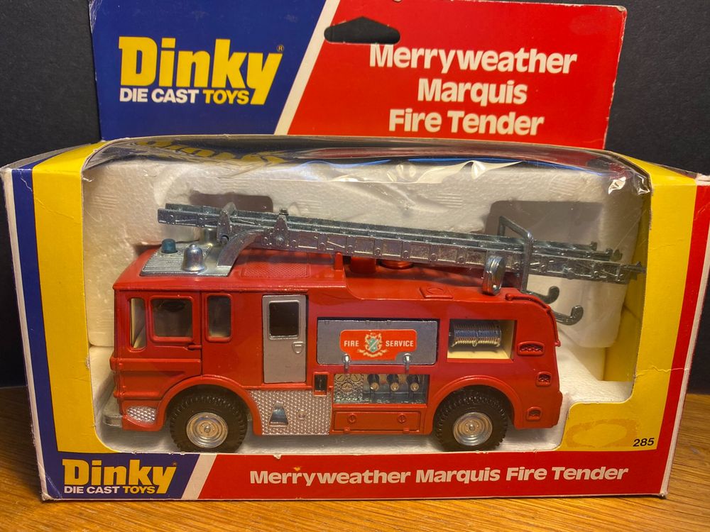 Feuerwehr AEC Merryweather Marquis - Dinky Toys 285 OVP (Neu (gemäss ...