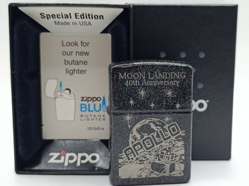 ZIPPO Moon Landing 40th Anniversary Special Edition NEU | Kaufen auf ...