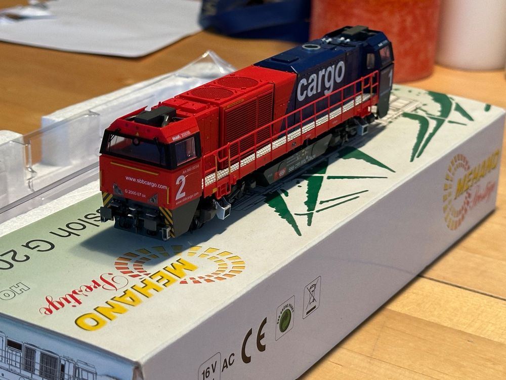 Mehano SBB Cargo Am 840 003-8 DC Gleichstrom Vossloh G2000 (Neu (gemäss ...