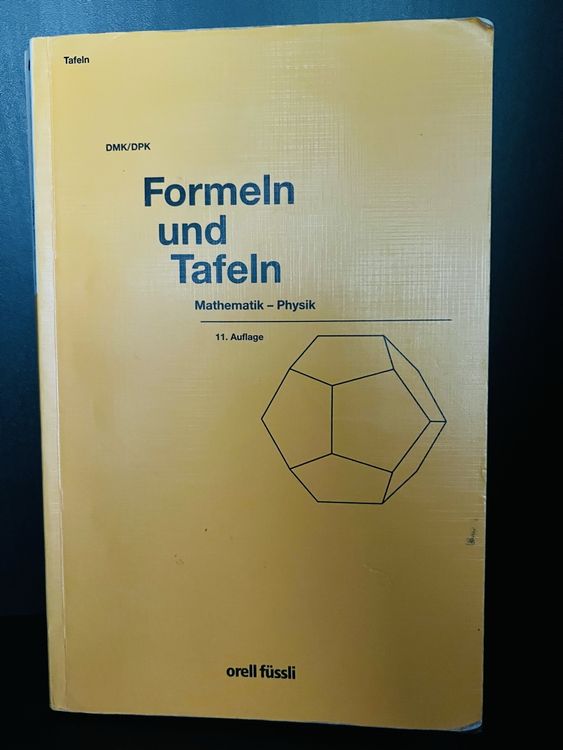 Buch Formeln und Tafeln Mathematik – Physik (Gebraucht) in Zürich für ...