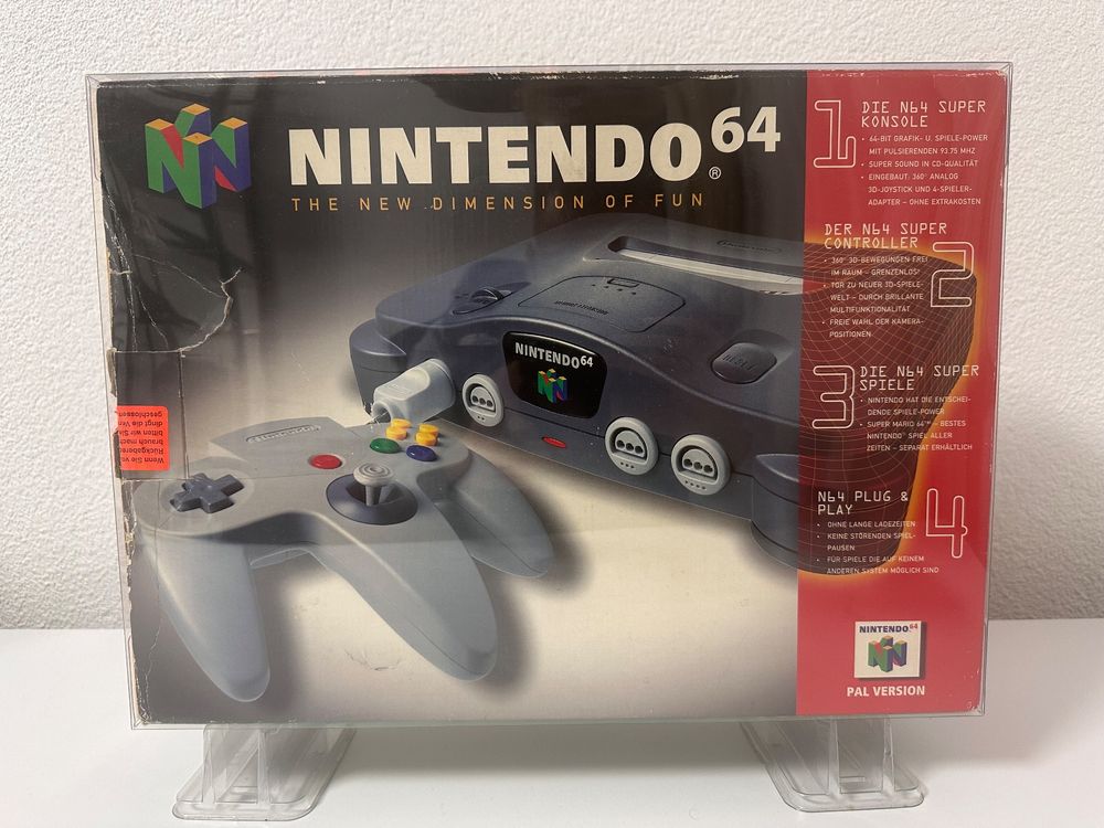 Nintendo N64 funktioniert einwandfrei mit Ovp ab 1.- (Gebraucht) in ...