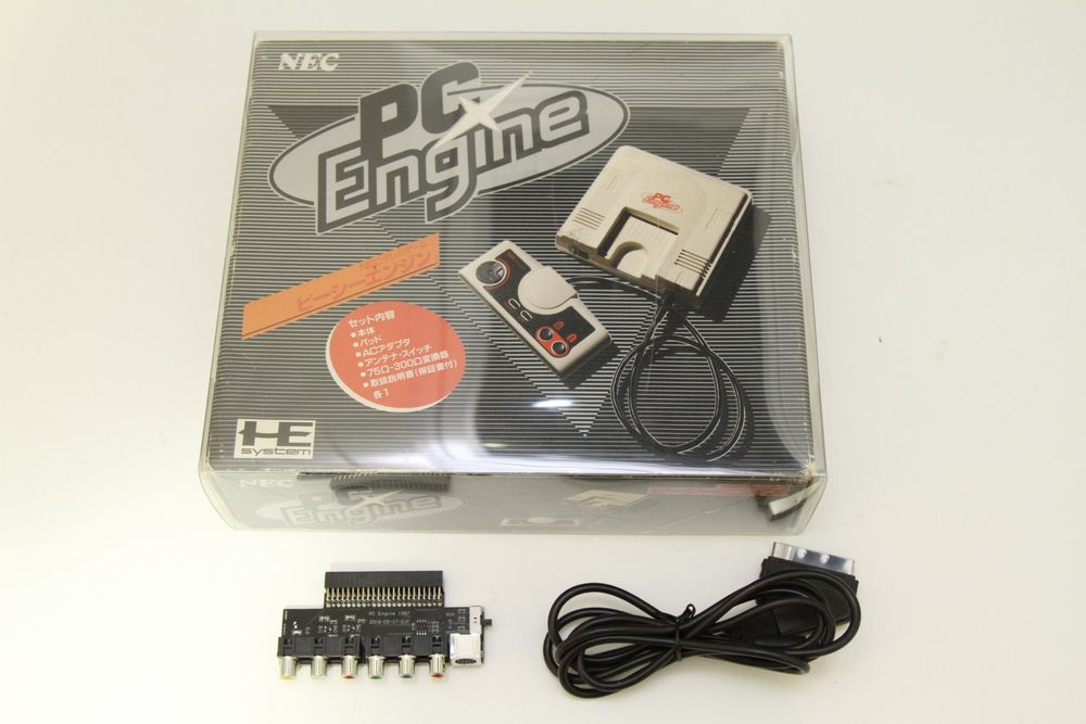 Nec PC Engine (NTSC-J) in OVP mit AV Boooster (Gebraucht) in Basel für ...