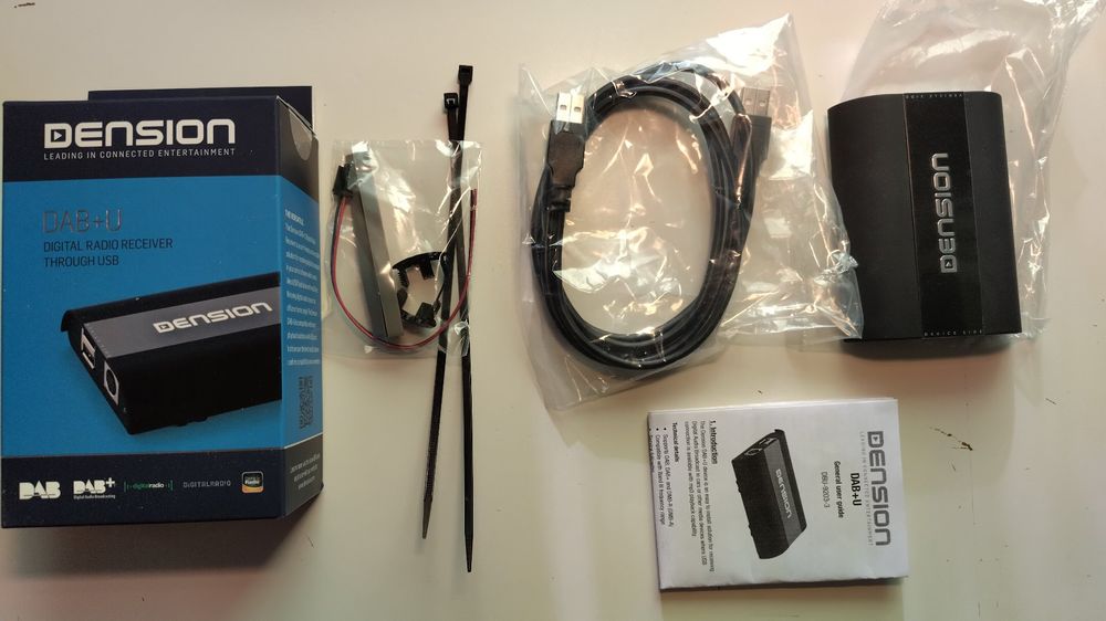 DENSION DBU3GEN DAB+U MPC USB für Radios mit iPod-Steuerung (Neu ...