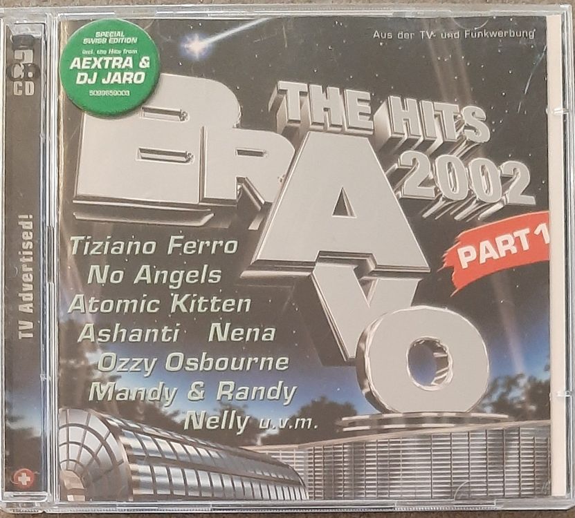 Bravo Hits - The Hits 2002 Part 1, 2CD Hit Compilation 2002 | Kaufen ...