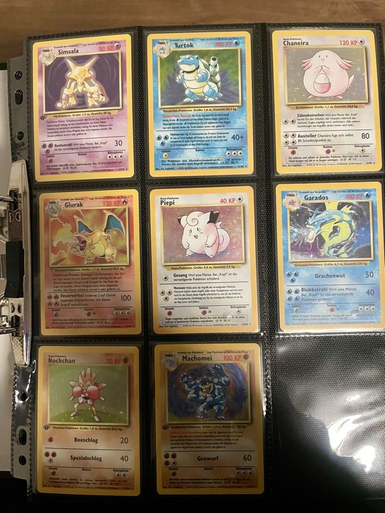 Pokemon Base Set (fast komplett) (Gebraucht) in Auw für CHF 700 – nur ...
