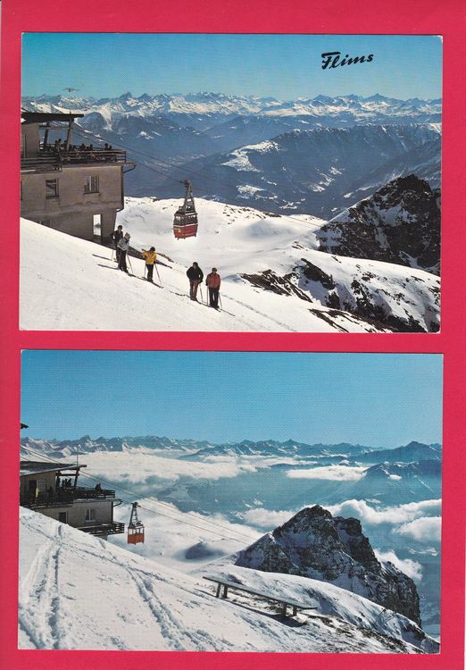 6 Ansichtskarten Flims Gondelbahn (Gebraucht) in Oberhelfenschwil für CHF 4 – mit Lieferung auf ...