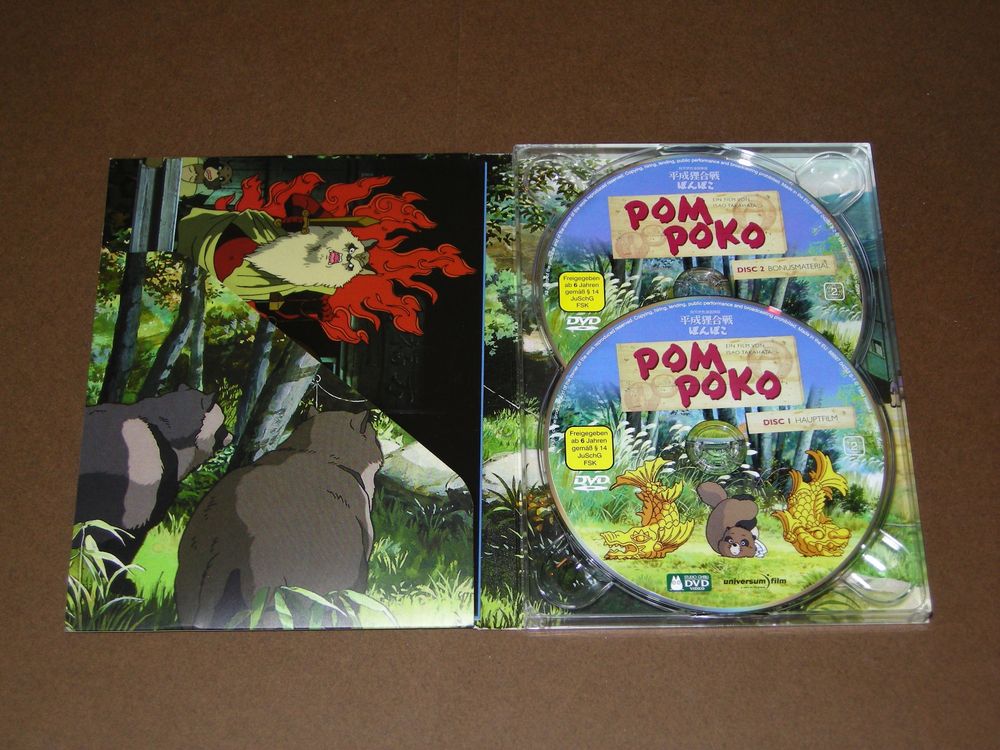Pom Poko Studio Ghibli DVD Collection 2 DVDs / Japan (Gebraucht) in ...