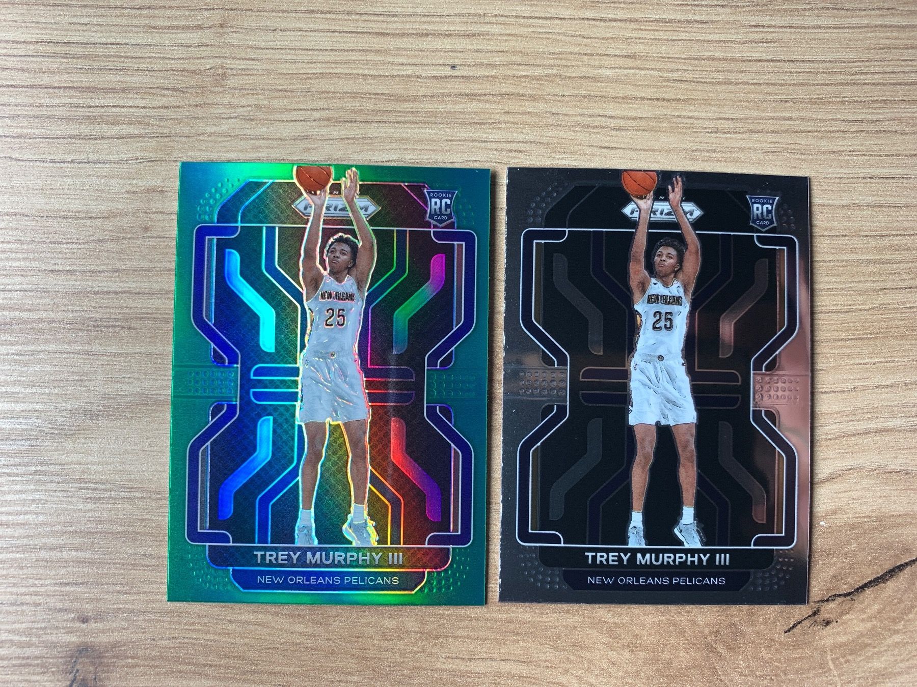 NBA Trey Murphy III RC 🔥 GREEN PRIZM & Base Prizm 21/22 🔥 (Gebraucht ...