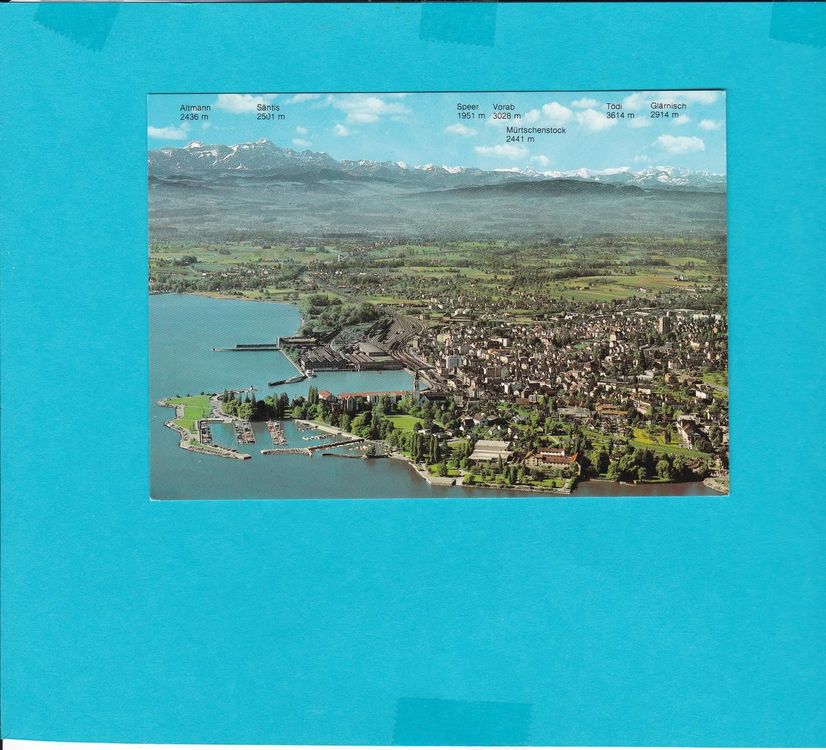 Romanshorn-Flugaufnahme-Säntis (Gebraucht) in St. Peterzell für CHF 1 – mit Lieferung auf ...