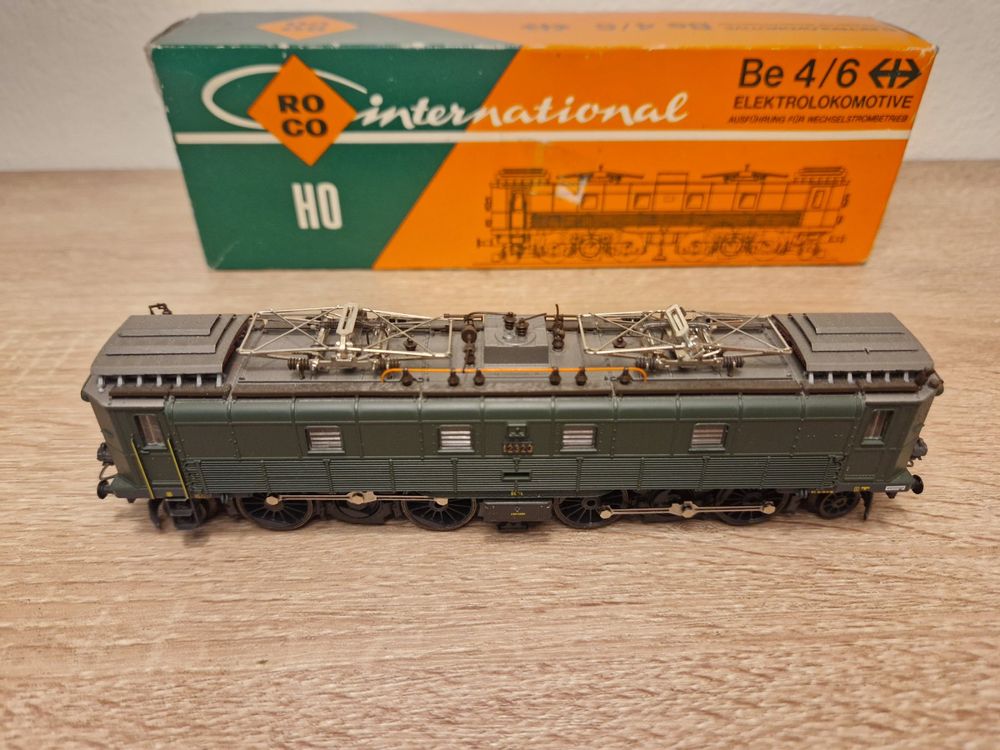 Roco 14191 A E-Lok Be 4/6 SBB H0 (Gebraucht) in St-Aubin-Sauges für CHF 79 – mit Lieferung auf ...