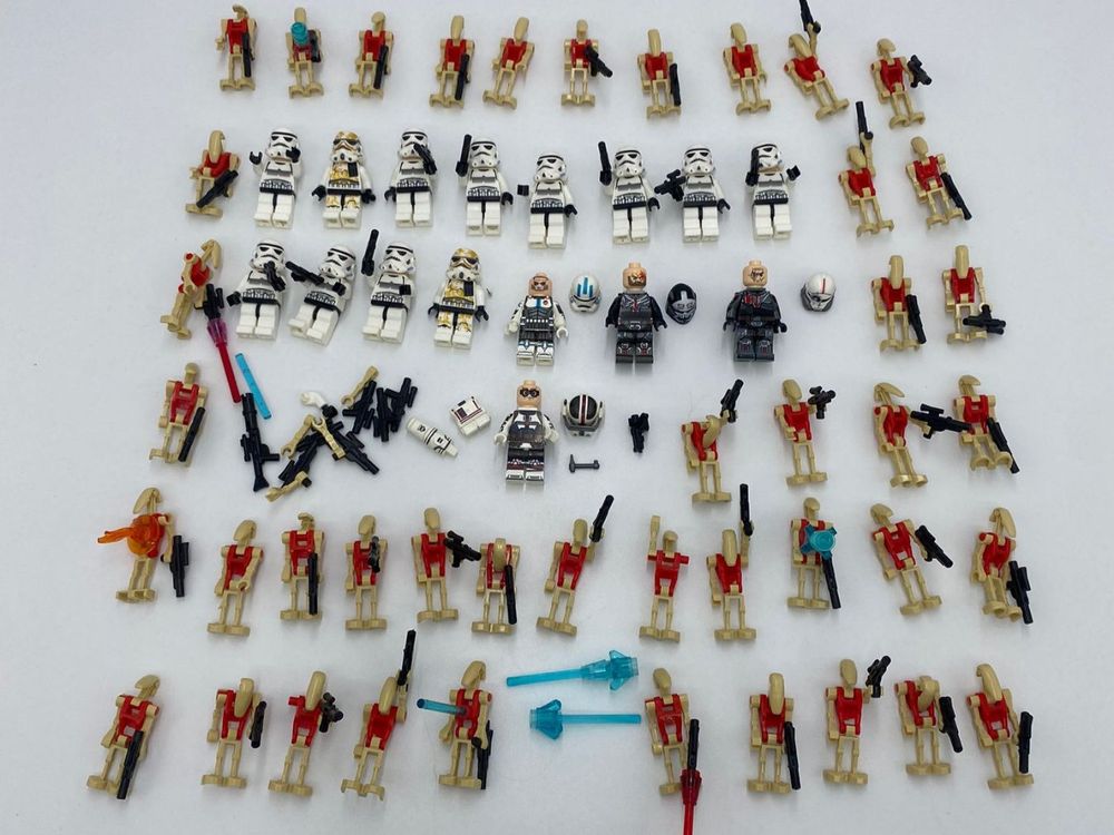 FAKE-Lego Star Wars Minifiguren (Droiden, Clones, Bad Batch) (Gebraucht ...