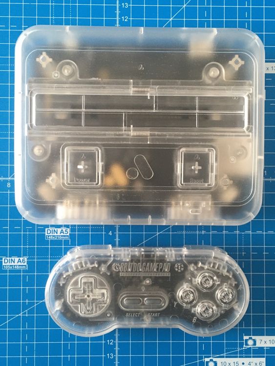 Analogue / Super Nt / Transparent + matching controller (Gebraucht) in ...